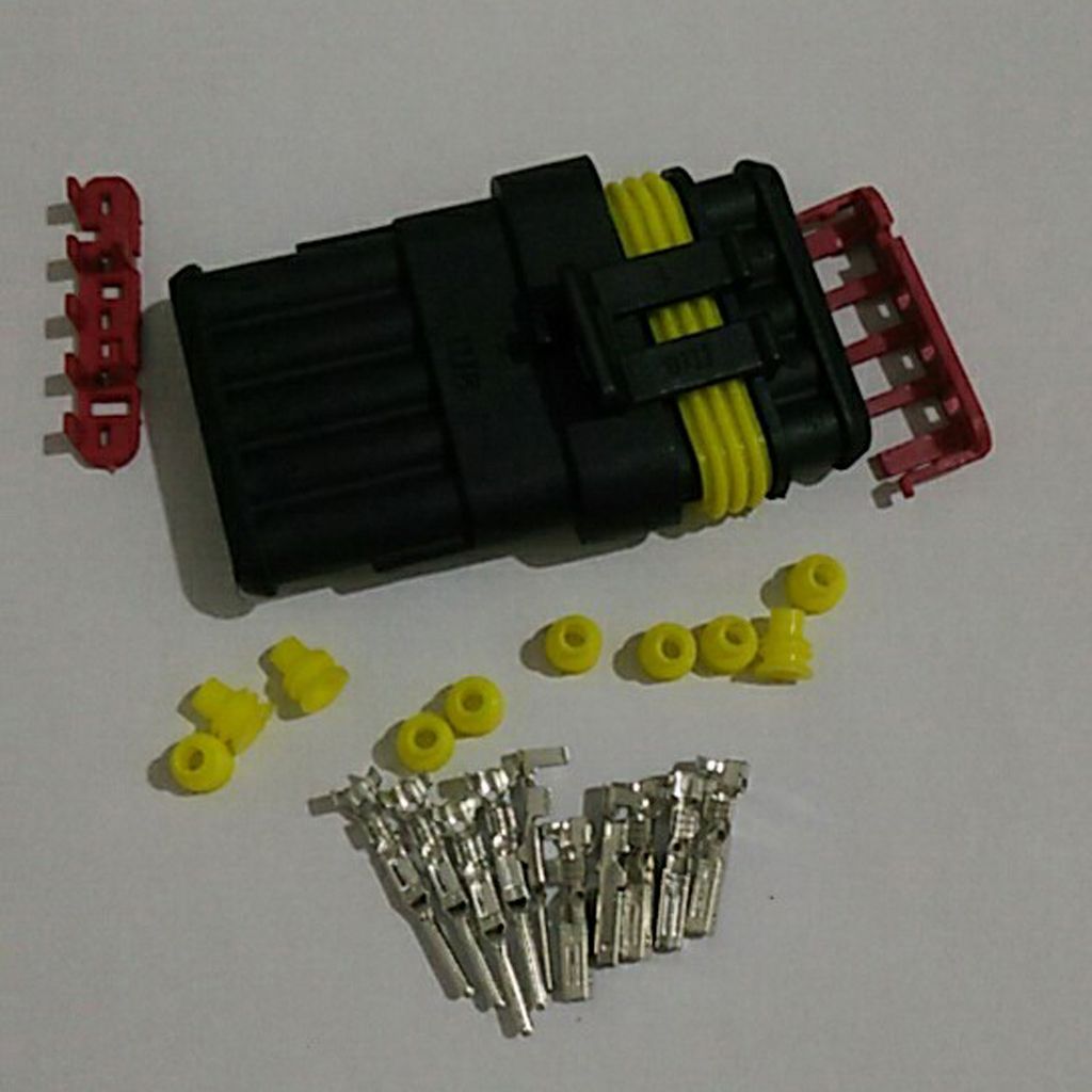 High Quality 5 Pin Electrical Wire Plug Male Female Harness– UNIQKART