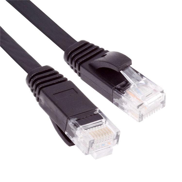 UT-020-0.3M For Laptop / Router Ultra Slim Flat Ethernet UTP Cat 6 RJ4 ...