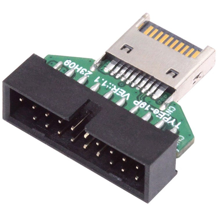 UC-141-TC004 Type-E IDC Socket USB 3.1 Front Panel Header to USB 3.0 2 ...