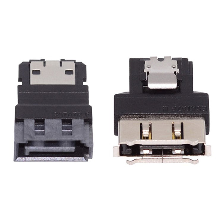 SA-082 2Pcs / Set SATA 7Pin Male to ESATA Female & External ESATA to S ...