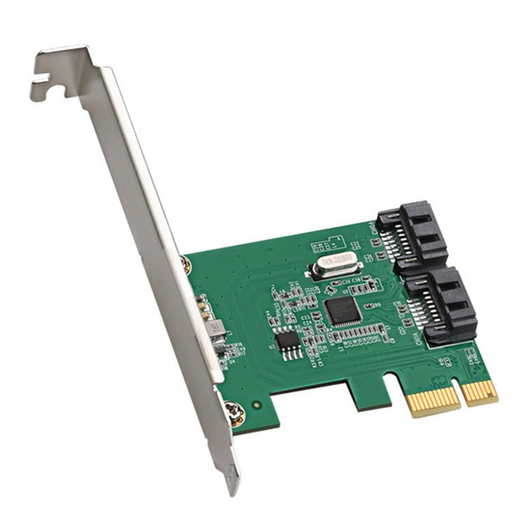 TXB169 AMS1016 Chip Adapter Card Pcie 2.0 X1 to 2-port SATA3.0 Hard Dr ...