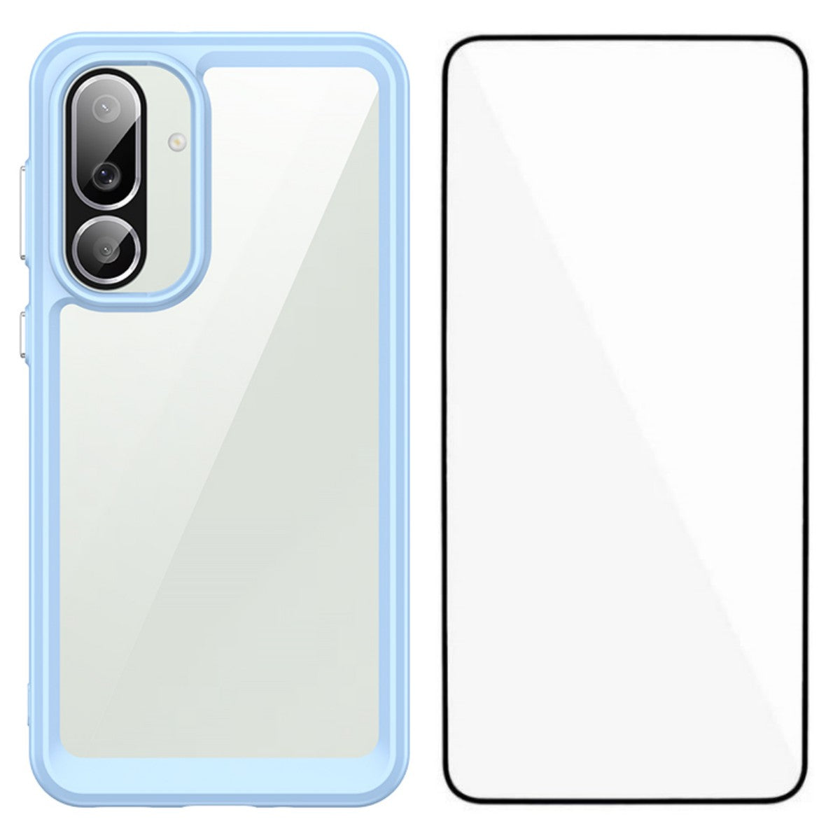 For Samsung Galaxy F56 5G Phone Case WANLONFENG XC Series TPU Acrylic ...