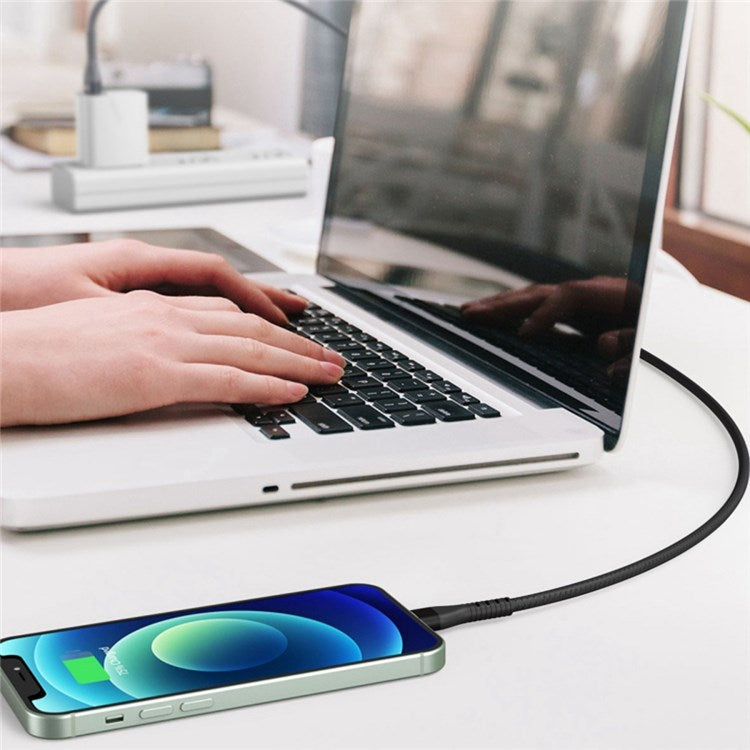 IVON CA92 for iPhone 15 Series 1.5m Data Cord 2.4A USB to Type-C Flexi ...
