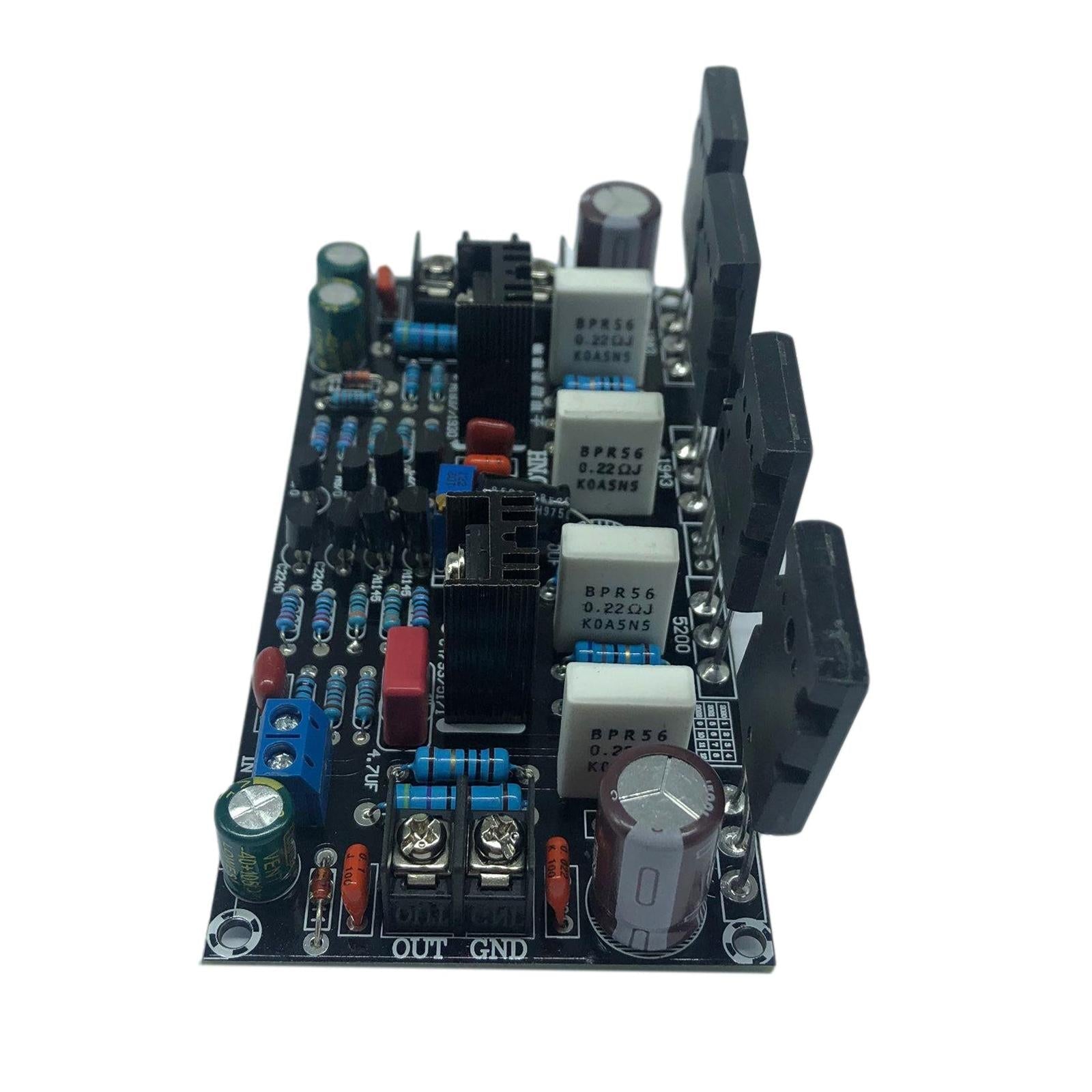 Household 200W Mono Power Amplifier Board 1943+5200 PCB Board After Tu ...