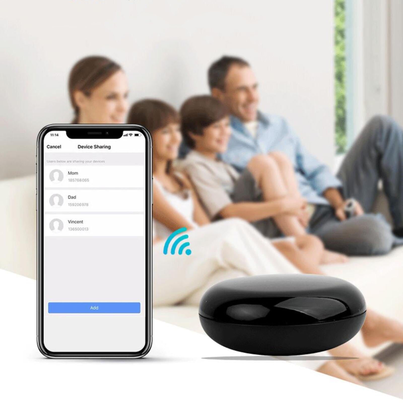 WiFi RF & IR Blaster Smart Universal Remote Controller– UNIQKART