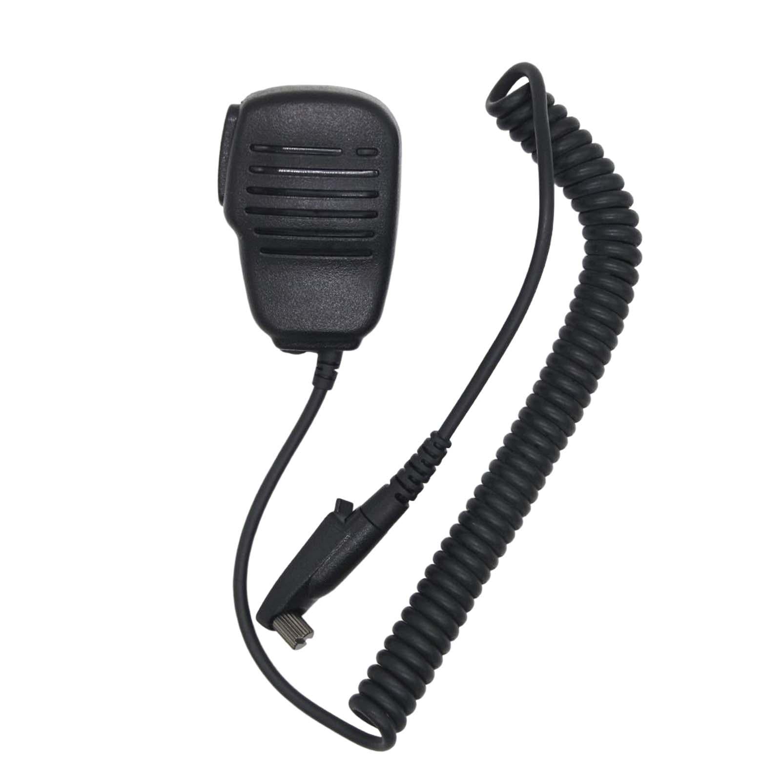 Handheld Speaker Mic Microphone with Cable Cord Professional for GP328 ...