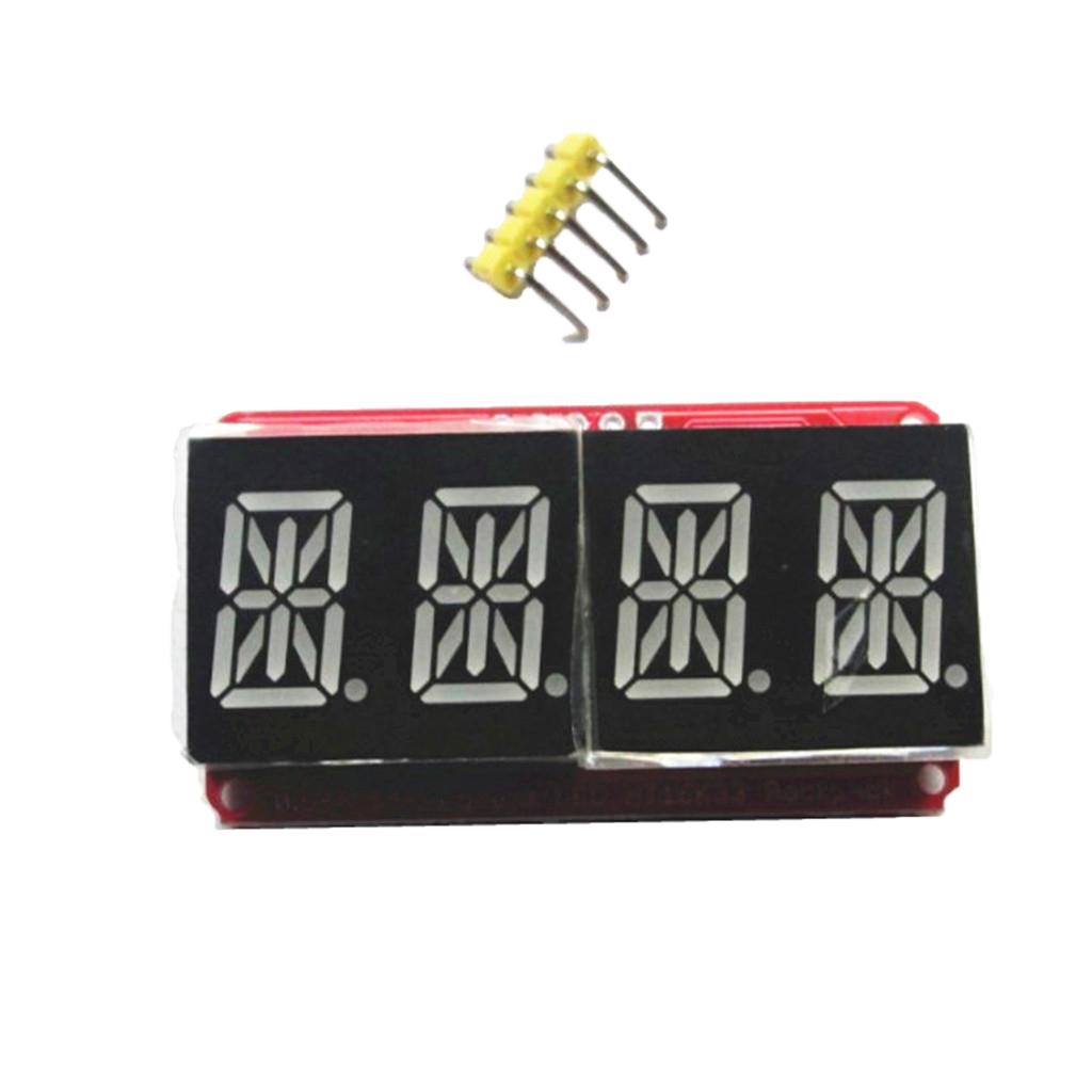 0.54" 4 bit Digital LED Display Module I2C Interface For Arduino Red Y ...