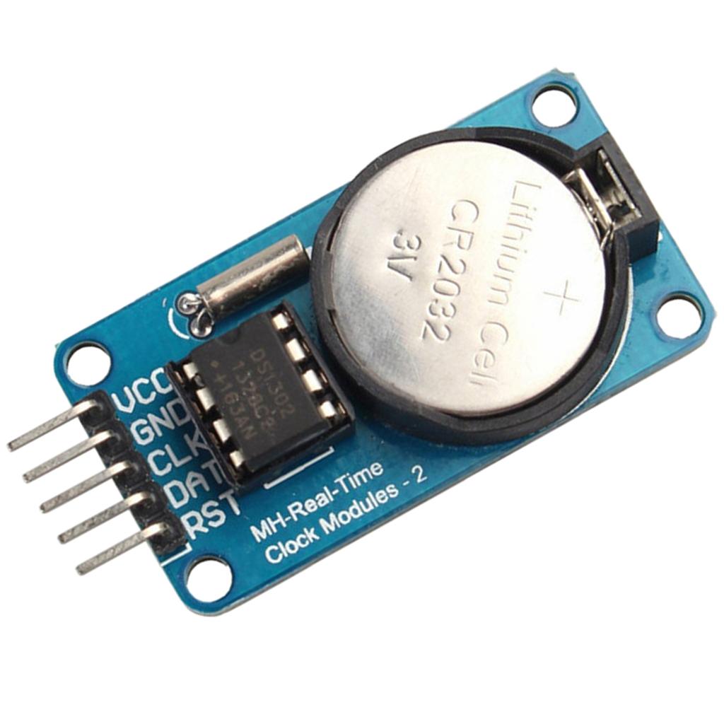 DS1302 Real-time Clock Module With Battery CR2032– UNIQKART