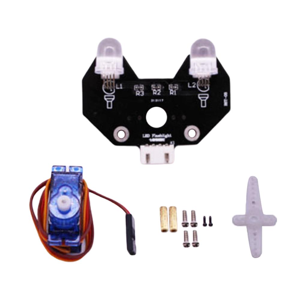 5mm / 10mm RGB LED Module Brightness Light Board 10mm LED Light Servo ...