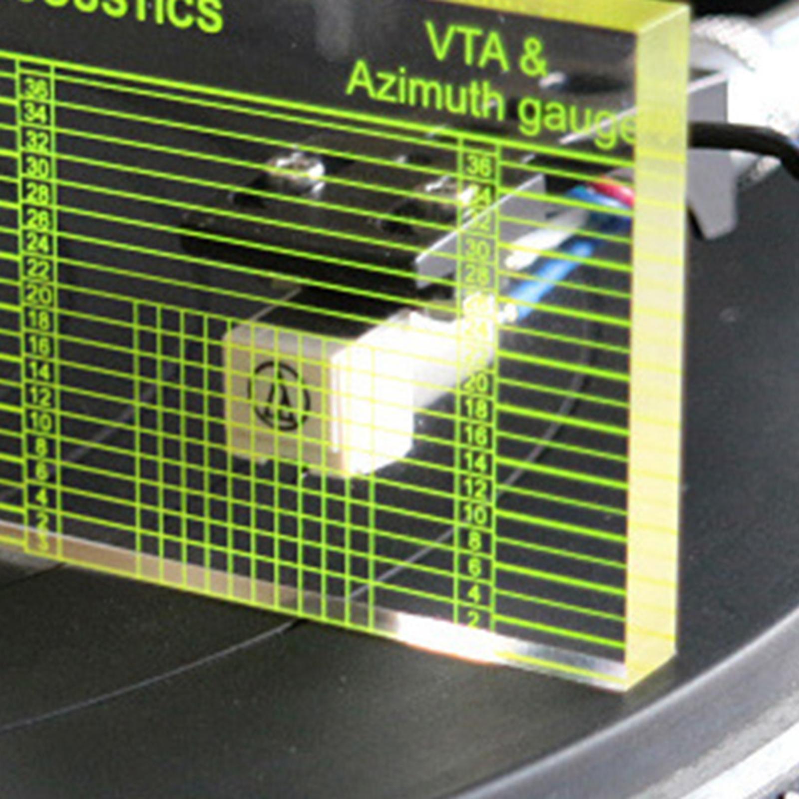 Phono Tonearm Azimuth Ruler VTA Cartridge Measuring Vinyl Record Playe ...