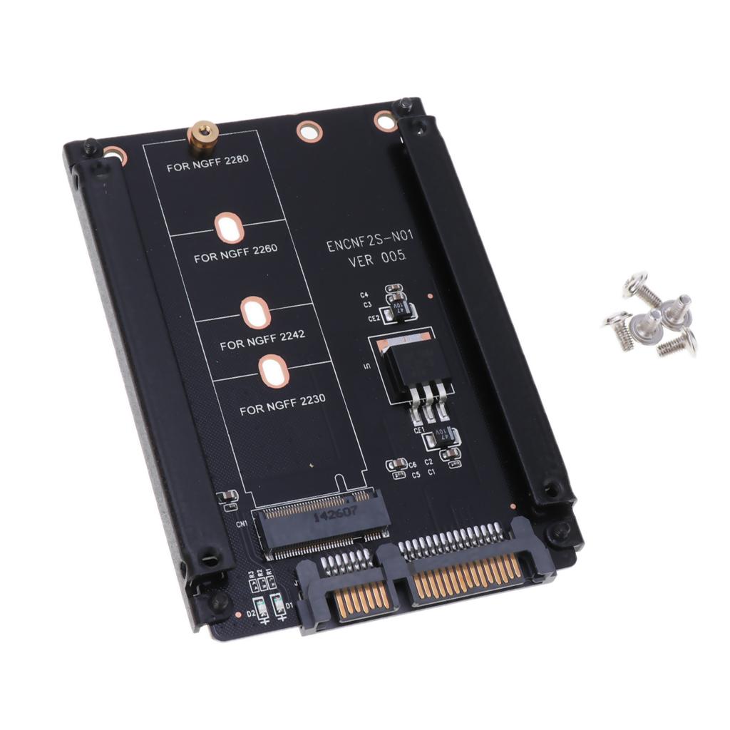 NGFF M.2 SSD B key (M.2) to 3.0 SATA 22pin Converter Card – UNIQKART