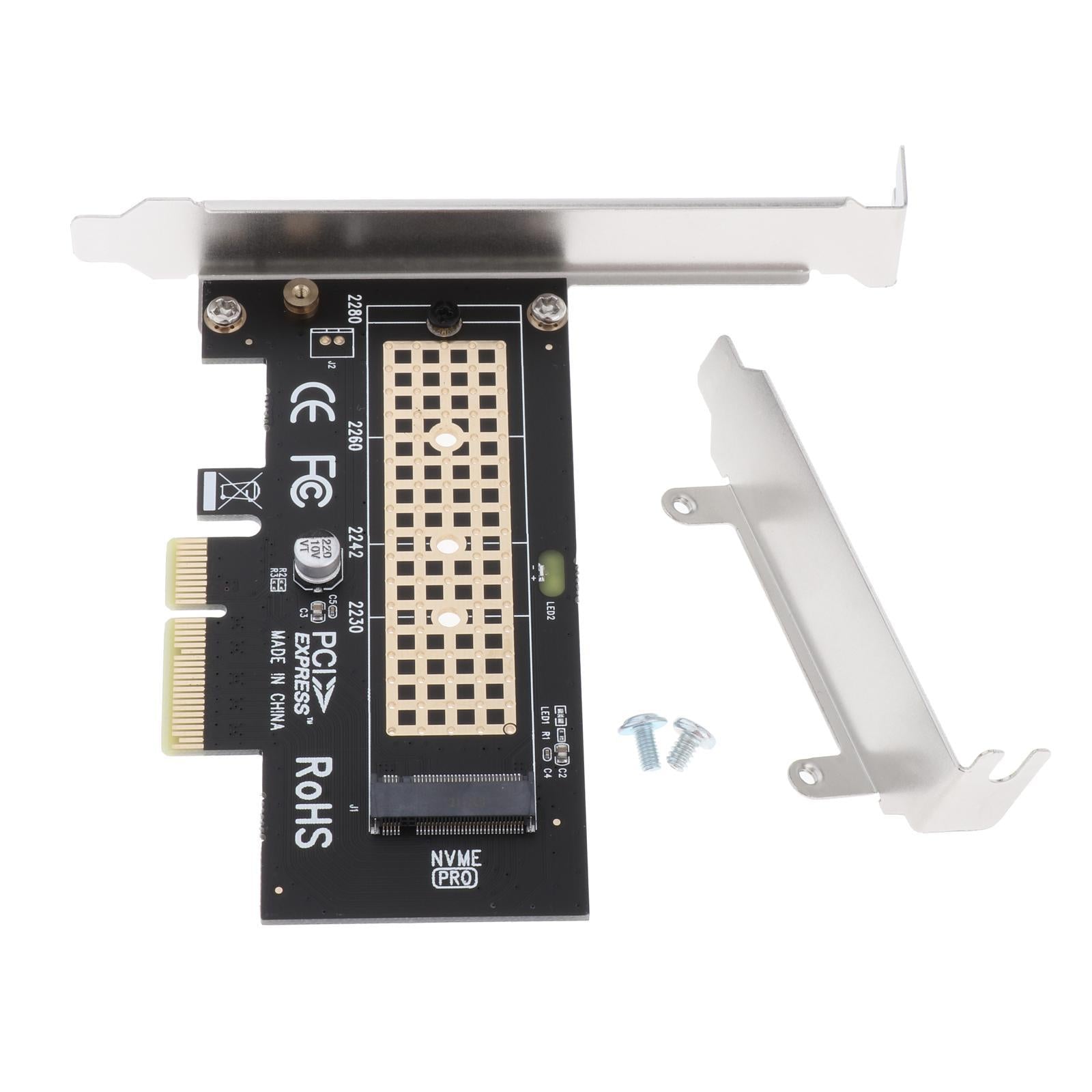 PCIE to M2/M.2 Adapter/PCI Express to M.2 SSD NVMe Computer Expansion ...