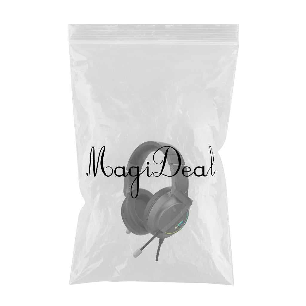 AX365 RGB Surround Gaming Headset Wired with Mic Led Backlit PC Laptop ...