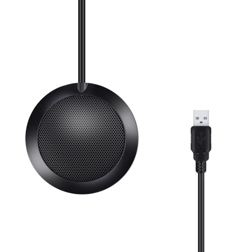 USB Omni-Directional USB Space-saving Surface-Mount Condenser Conferen ...