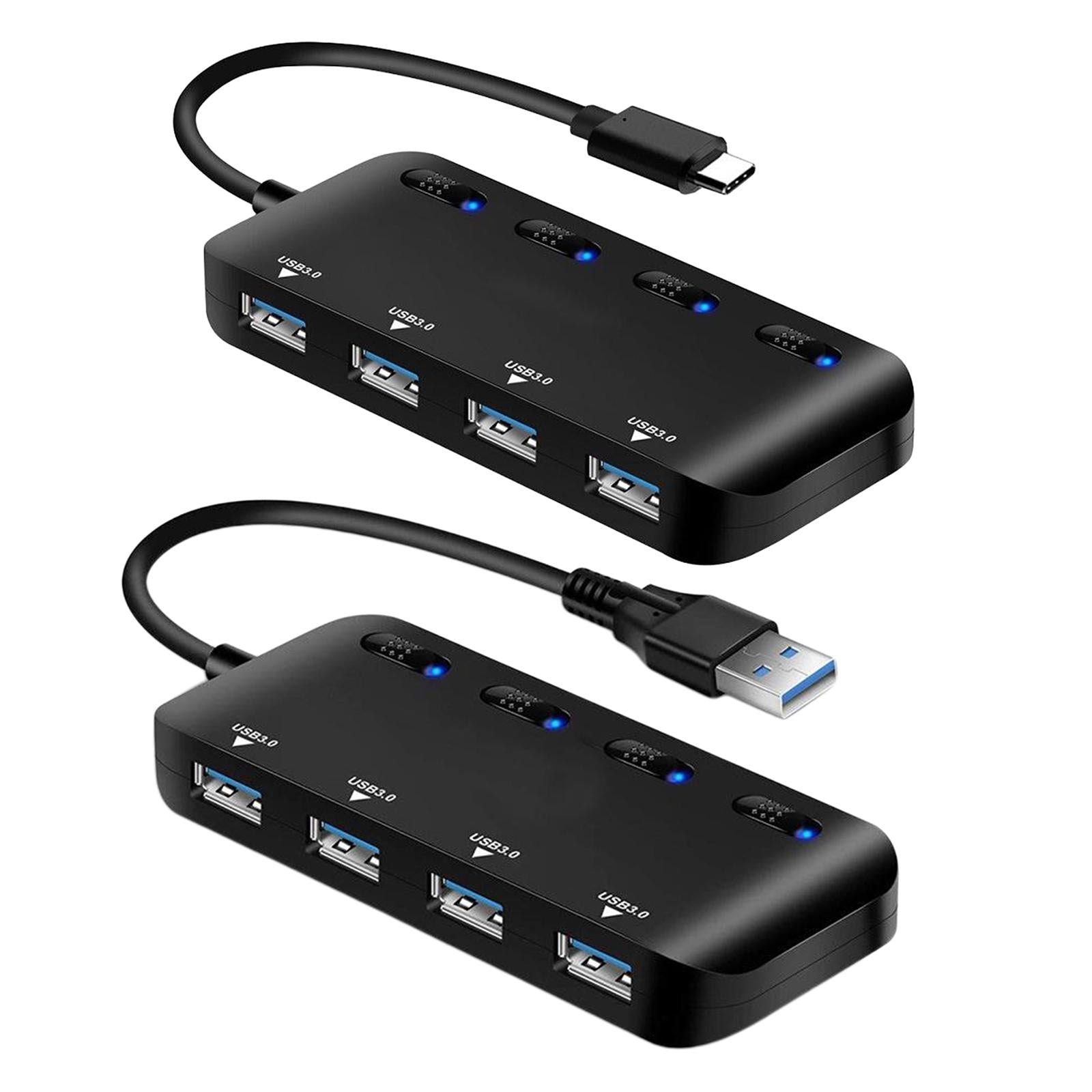 USB 3.0 Hub Connectors USB Adapter Expansion Splitter Converter USB Hu ...