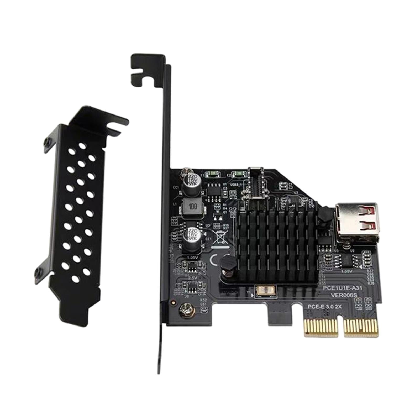USB3.1 2-Port Expansion Card Front Panel Connector 10 Gbit/s for Deskt ...