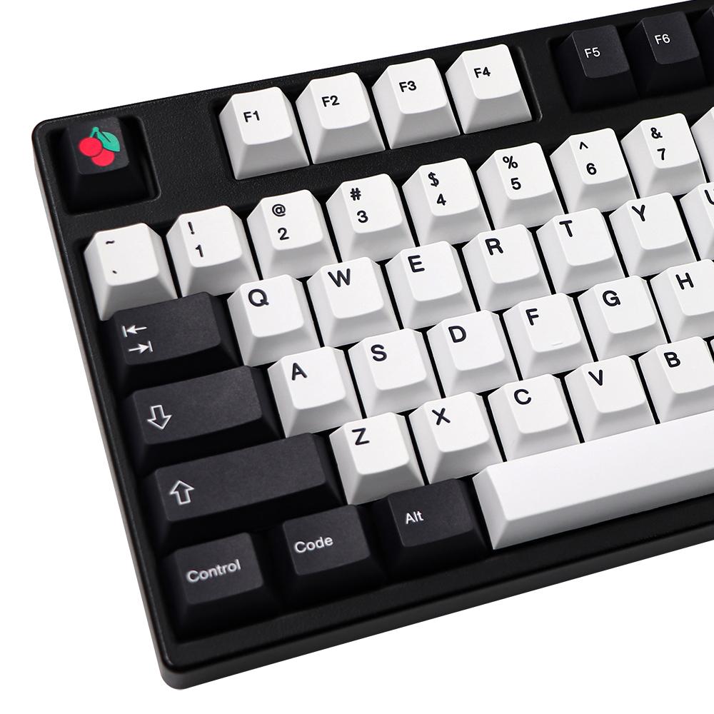 DIY PBT 140 Keys Keycaps Cherry Profile for Mechanical Keyboard Englis ...
