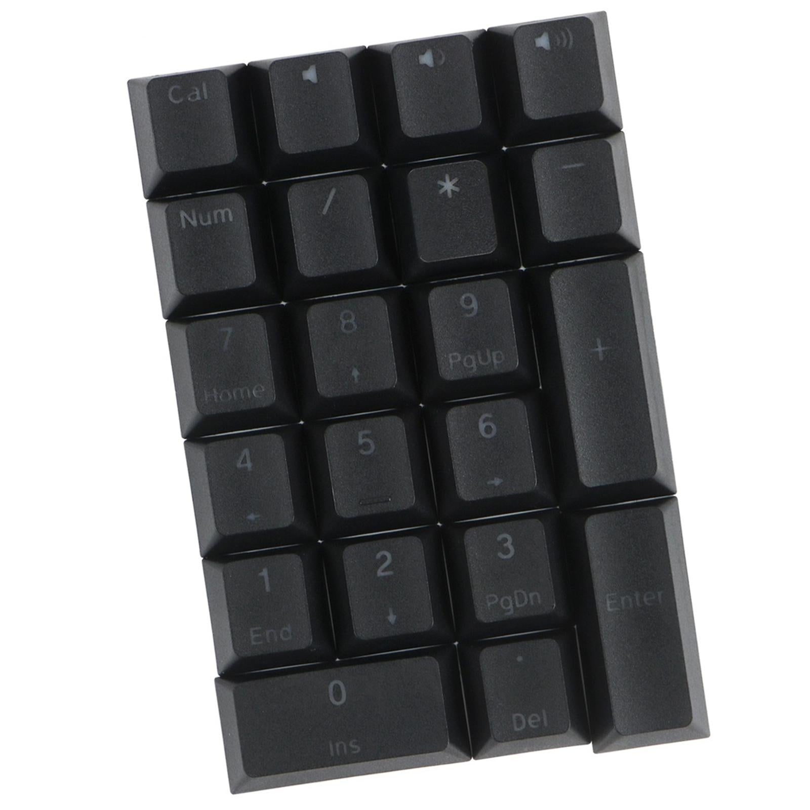 Mechanical Keyboard Numeric Keycaps Layout Dustproof Waterproof Office ...
