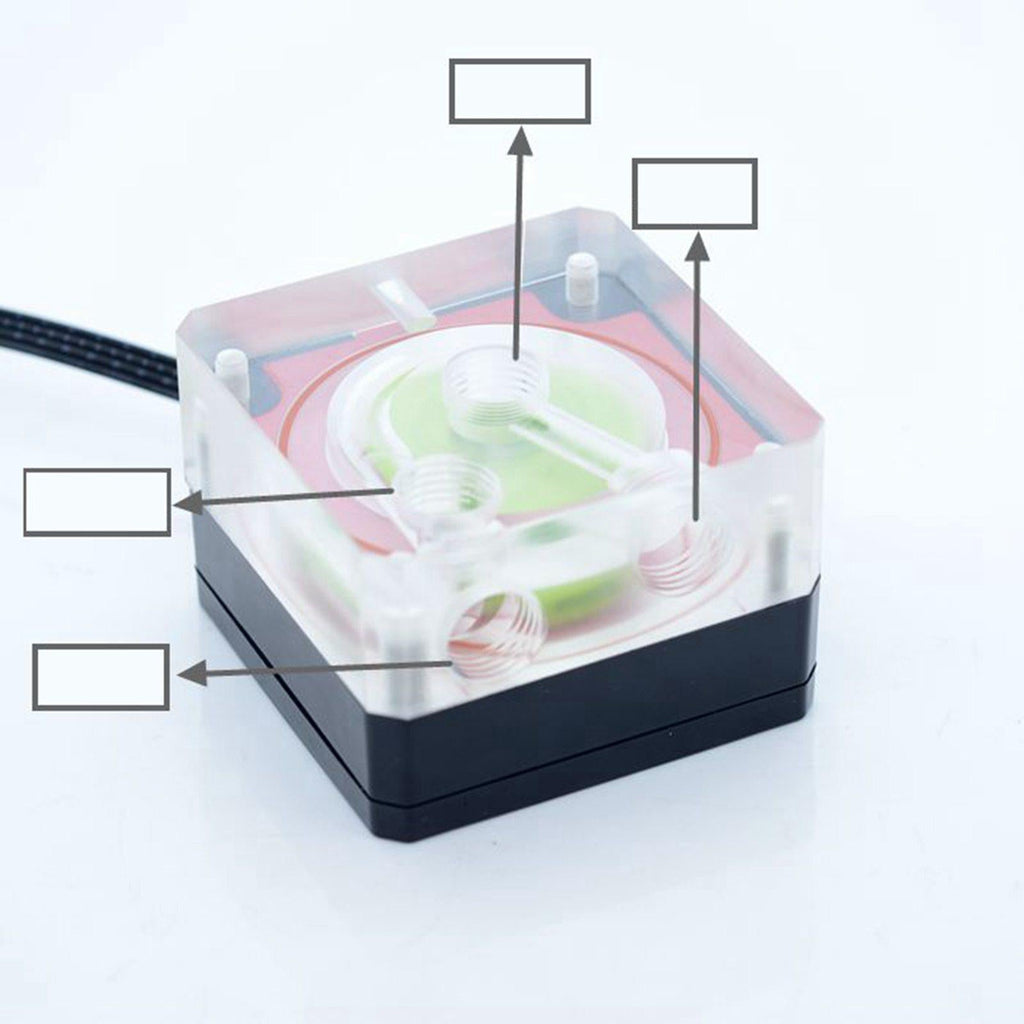 PC Water Cooling Pump Radiator PWM Speed Control CPU Watercooling Syst ...