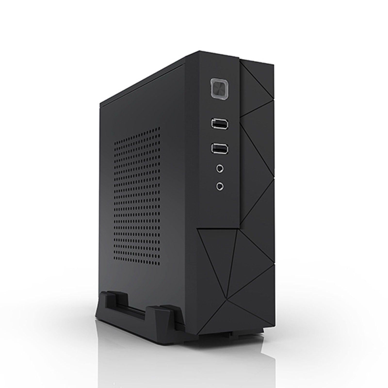 Desktop Gaming HTPC Chassis Horizontal Computer Case USB Mini ITX Prac ...