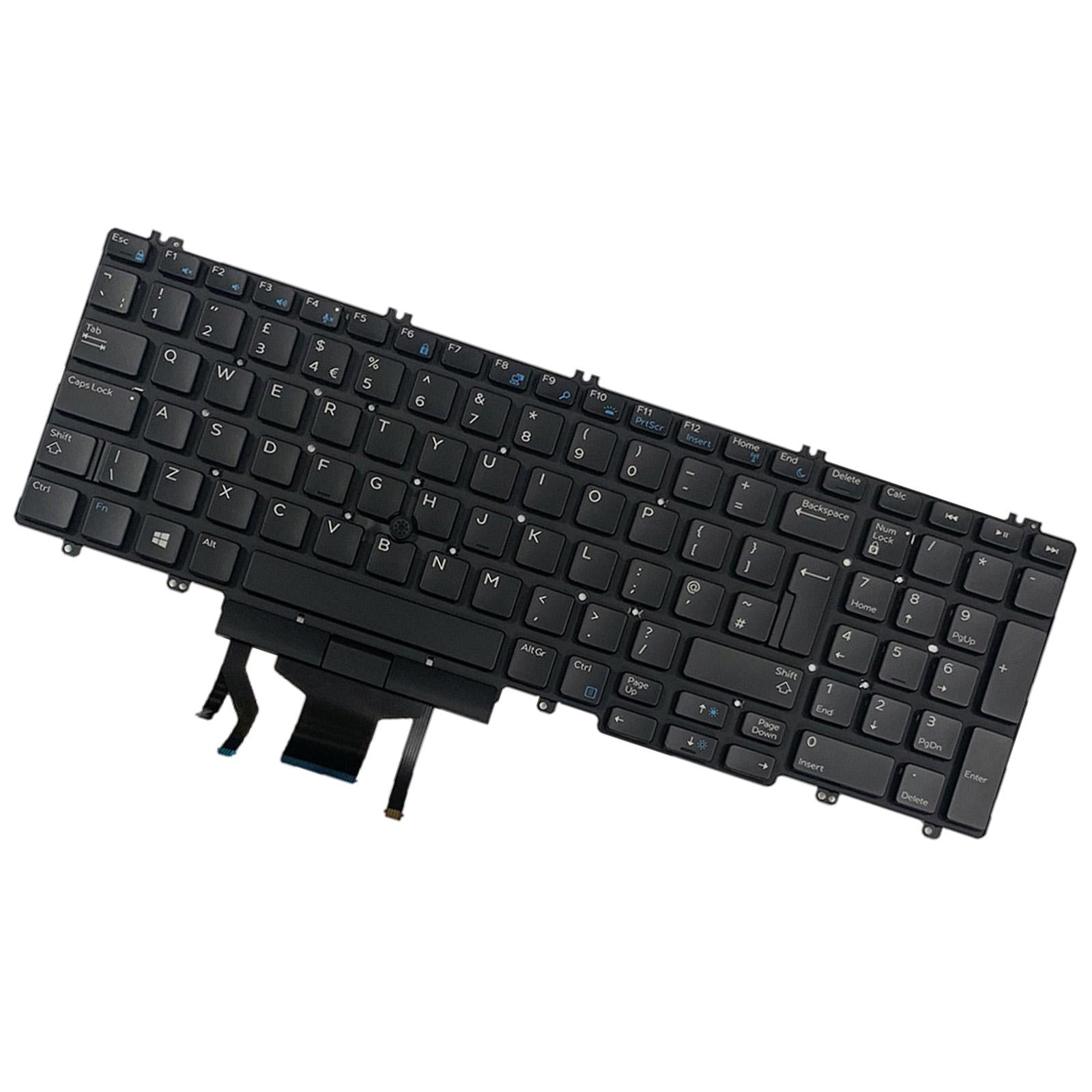 Laptop Keyboard with Bakclit for Dell Precision 3530 7530 7730 Easy In ...