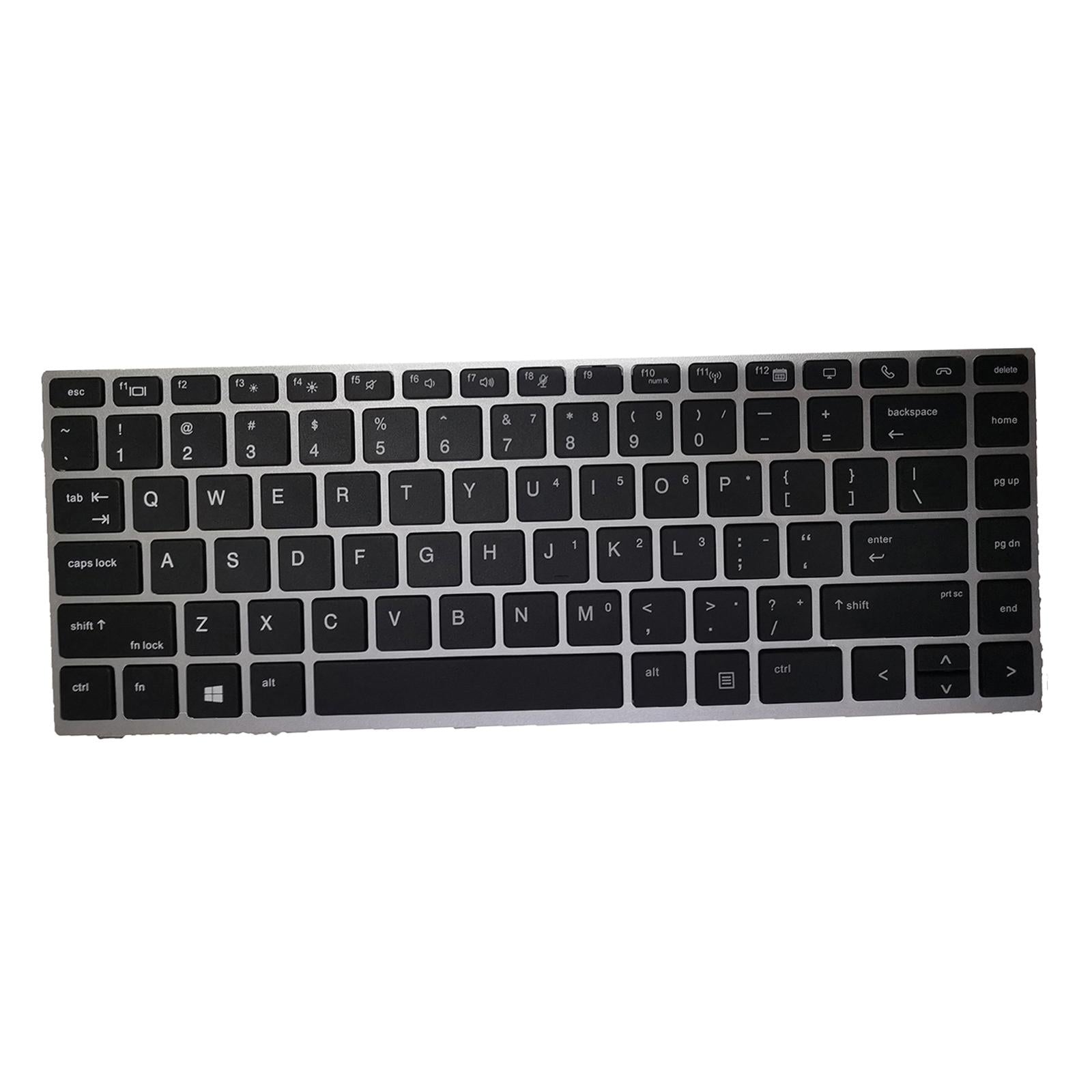 Laptop Keyboard US Layout Matte for HP Elitebook 745 G5 Black Accessor ...