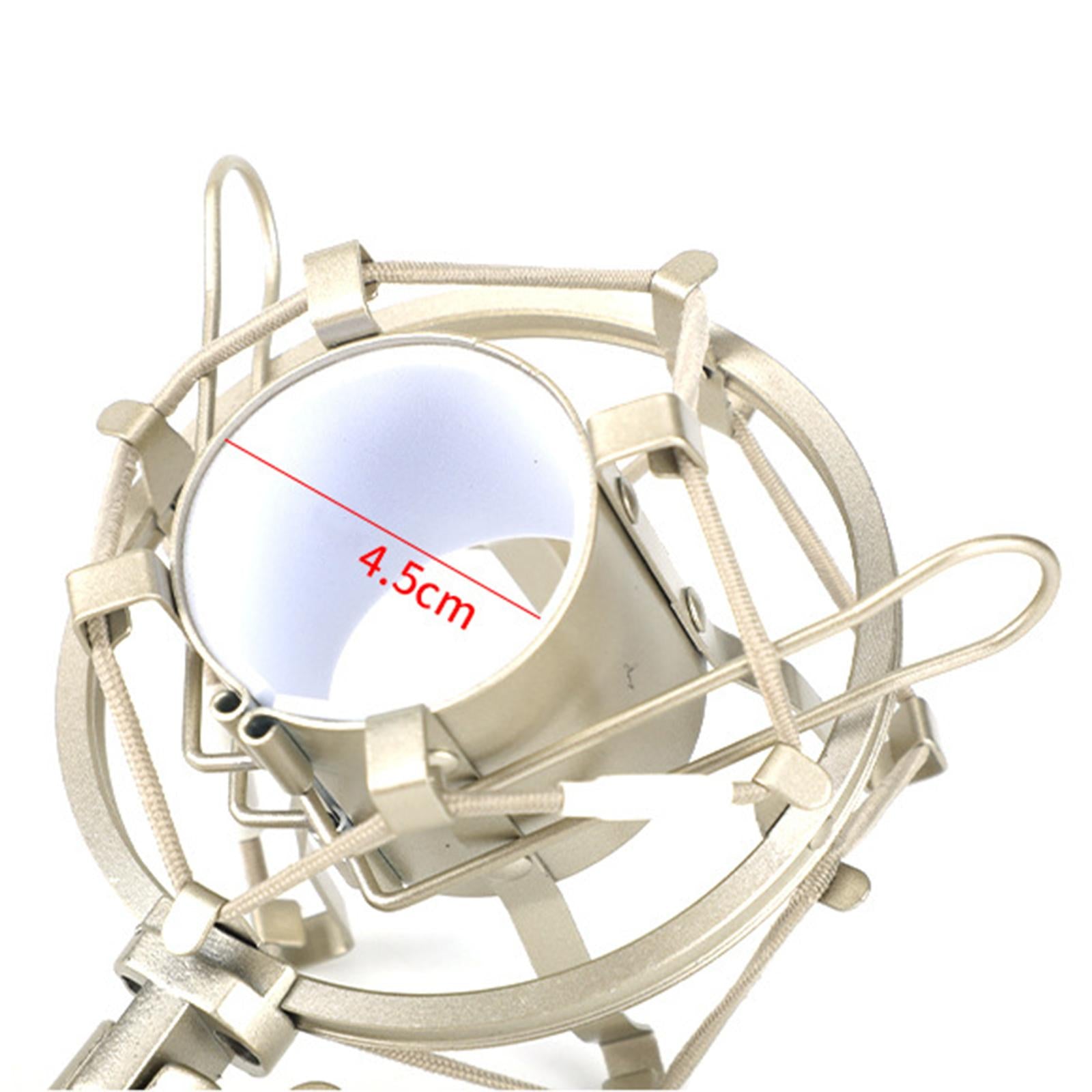 Condenser Microphone Shock Mount Mic Holder for Stage Recording Chat R ...