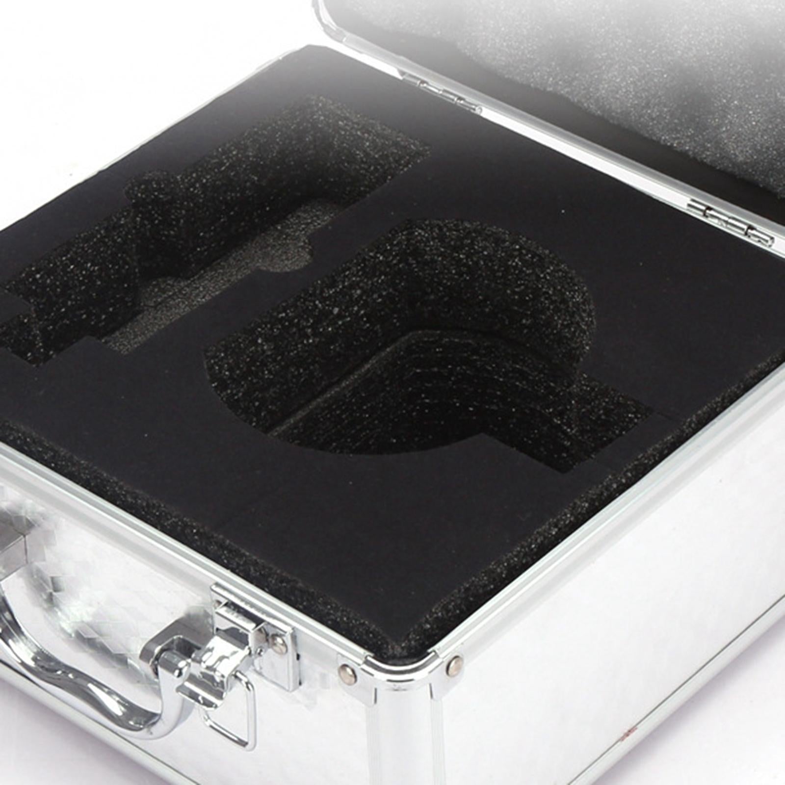 Microphone Carry Case Hard Shell Toolbox for Microphone Broadcast Equi ...