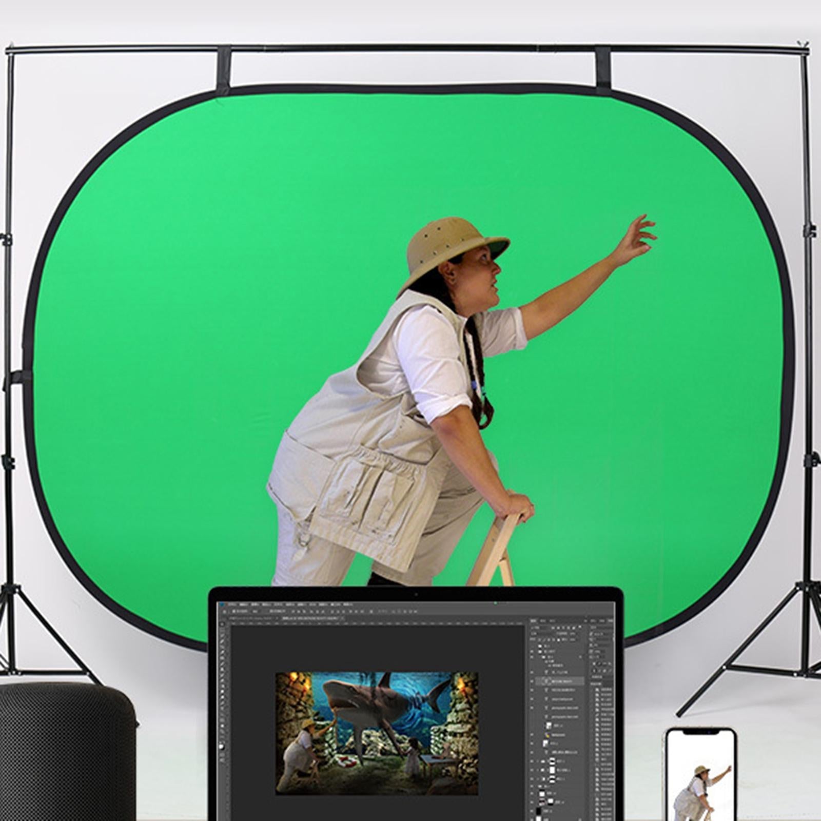 Folding Background Panel Studio Screen Backdrop Video Broadcast Interv ...