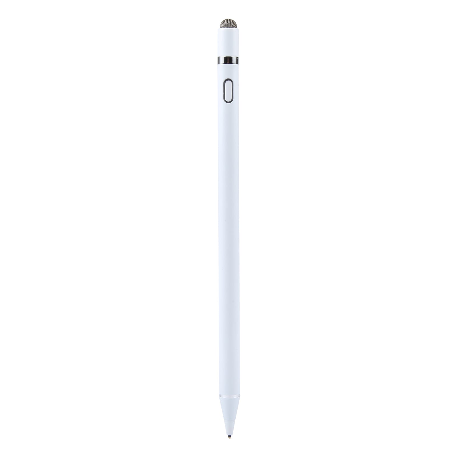 Universal Aluminum Alloy Active Capacitive Stylus Pen(White)– UNIQKART