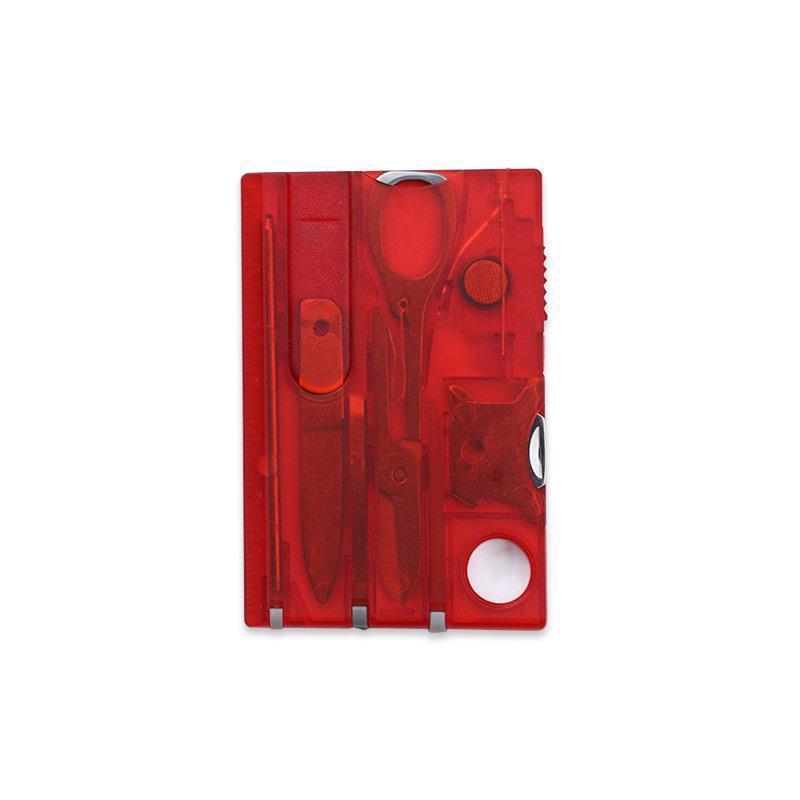 Multi-function Tool Card Portable Combination Tool (Red) – UNIQKART