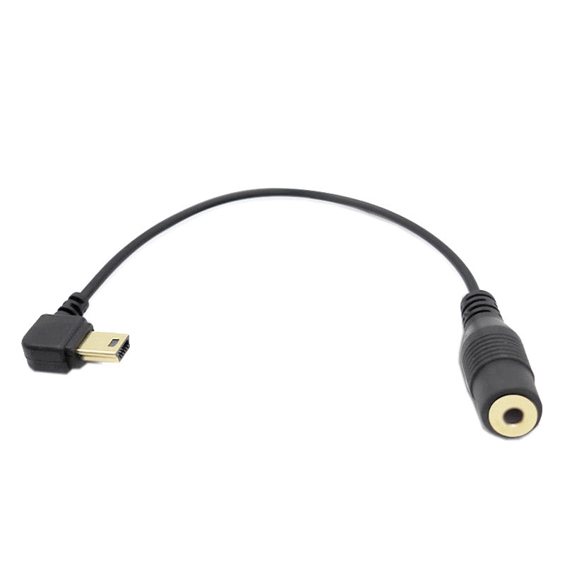Mini USB to 3.5mm Mic Microphone Adapter Cable Cord for– UNIQKART