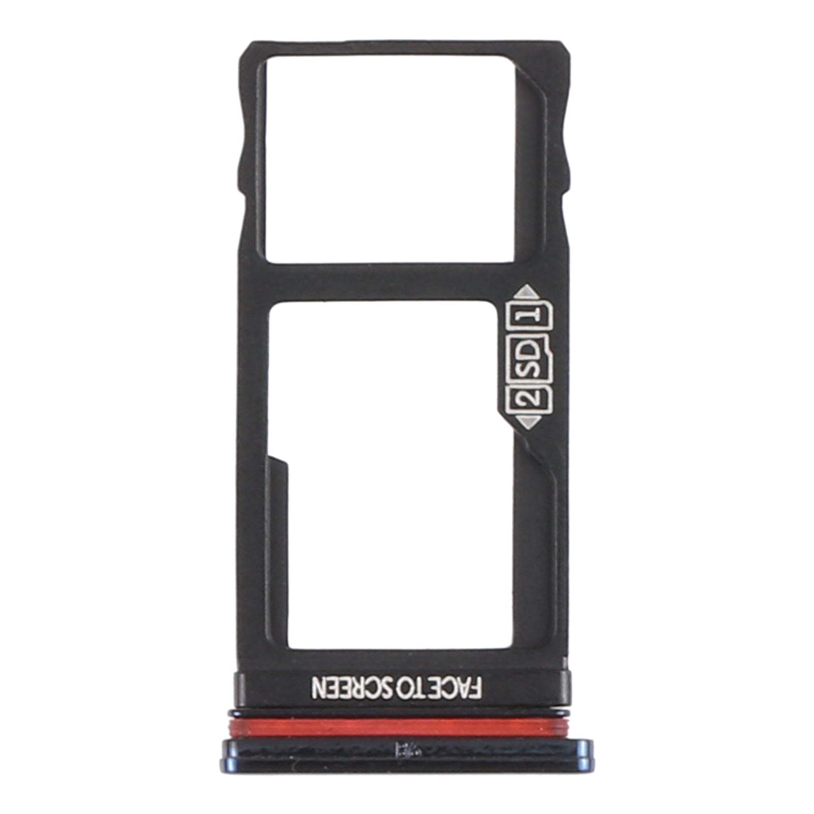 SIM Card Tray + Micro SD Card Tray for Motorola Moto One Vision / P50 ...