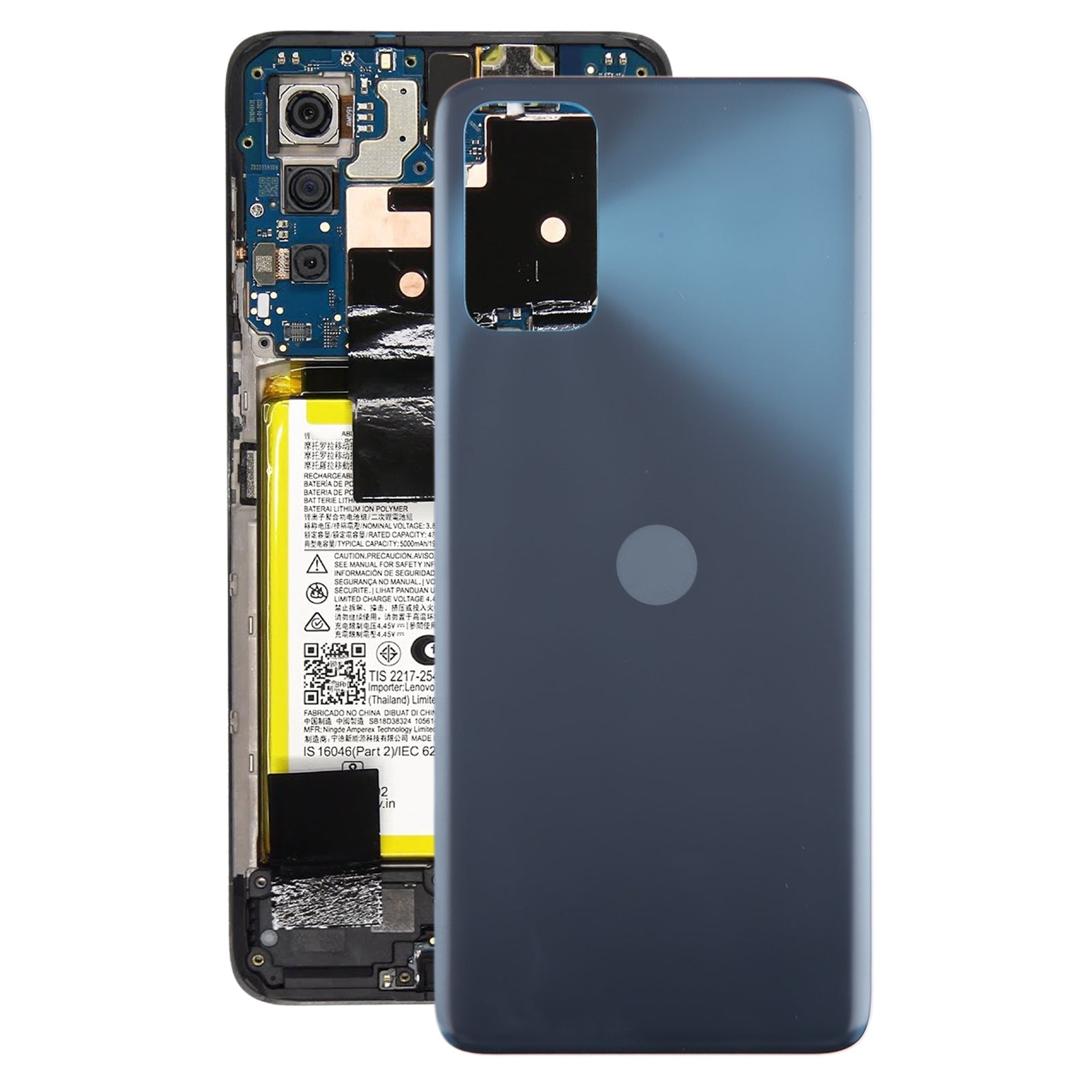 For Motorola Moto G42 Original Battery Back Cover(Blue)– UNIQKART