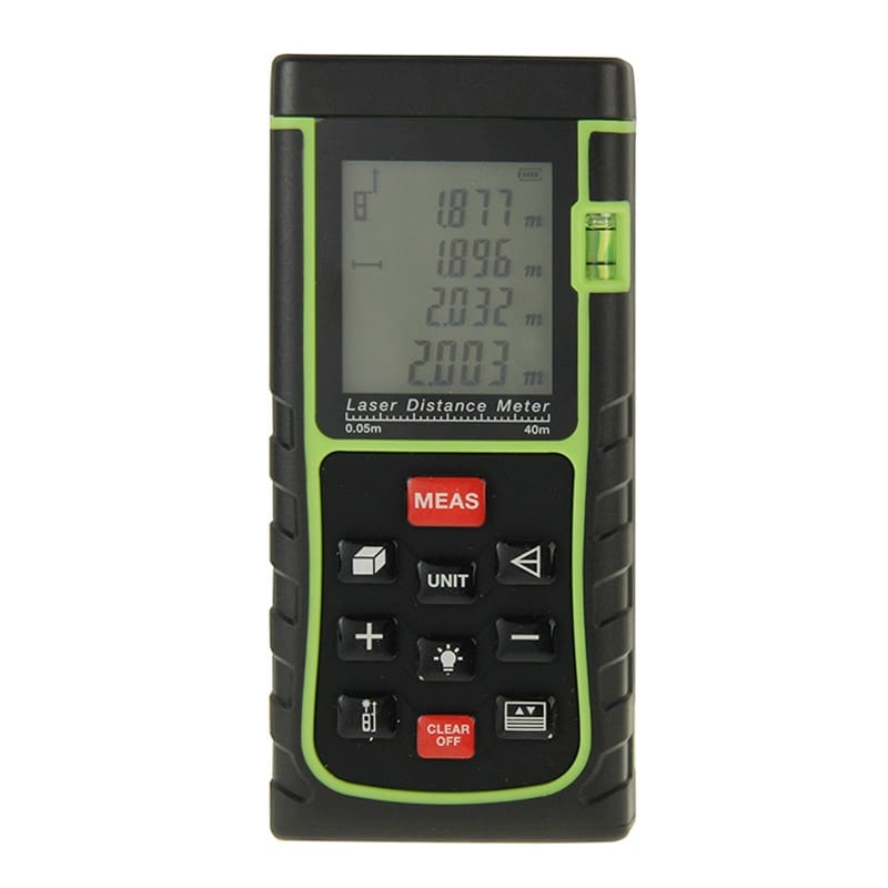 RZ-E40 Digital Handheld Laser Distance Meter, Max Measuring Distance ...