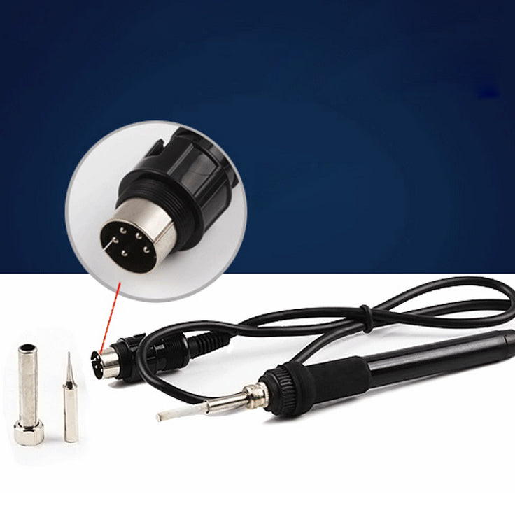 5Pin Male Electric Solder Iron Handle Heater for 936 Soldering Station ...