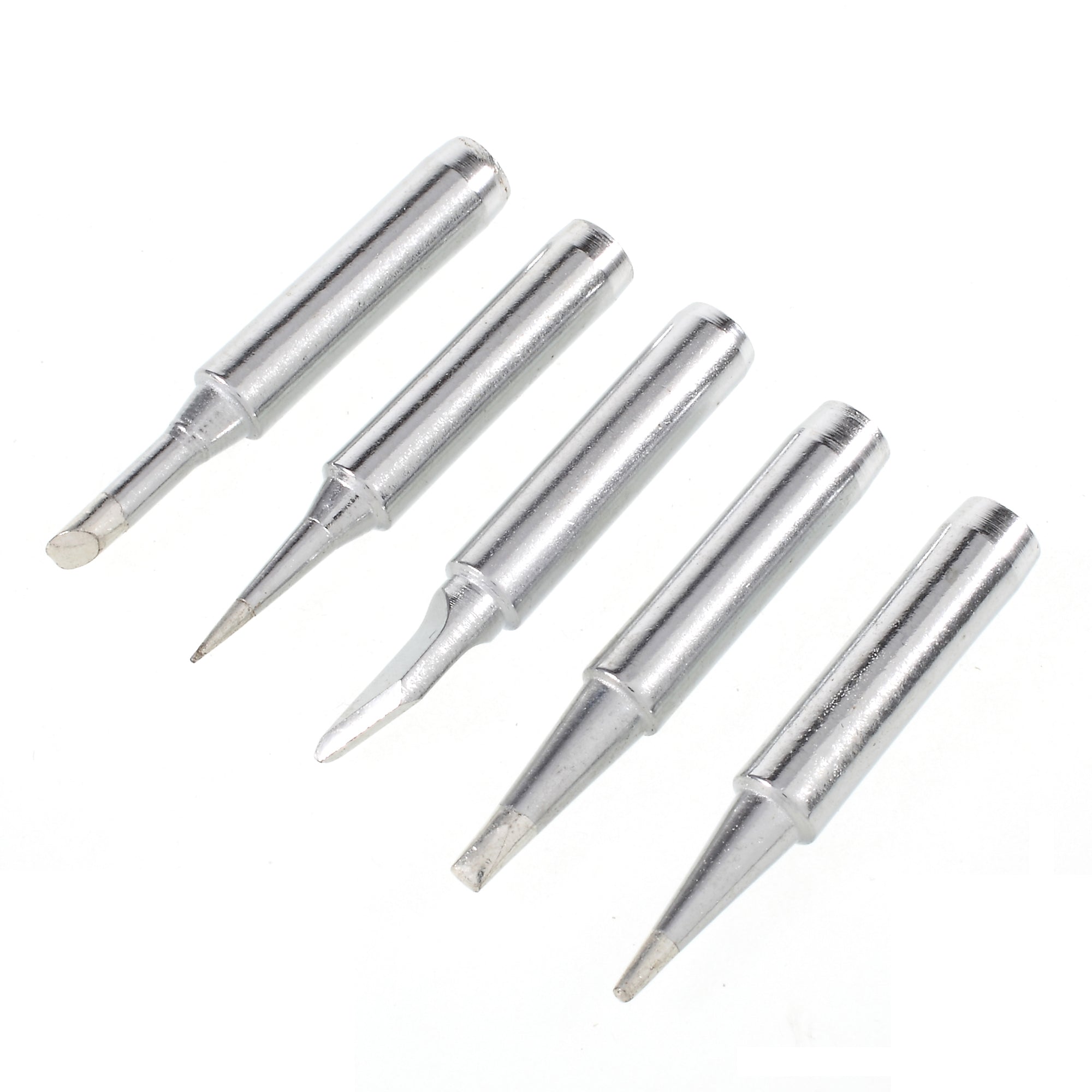 5Pcs/Set Solder Iron Tips Replaceable Soldering Tips for Soldering Rew ...