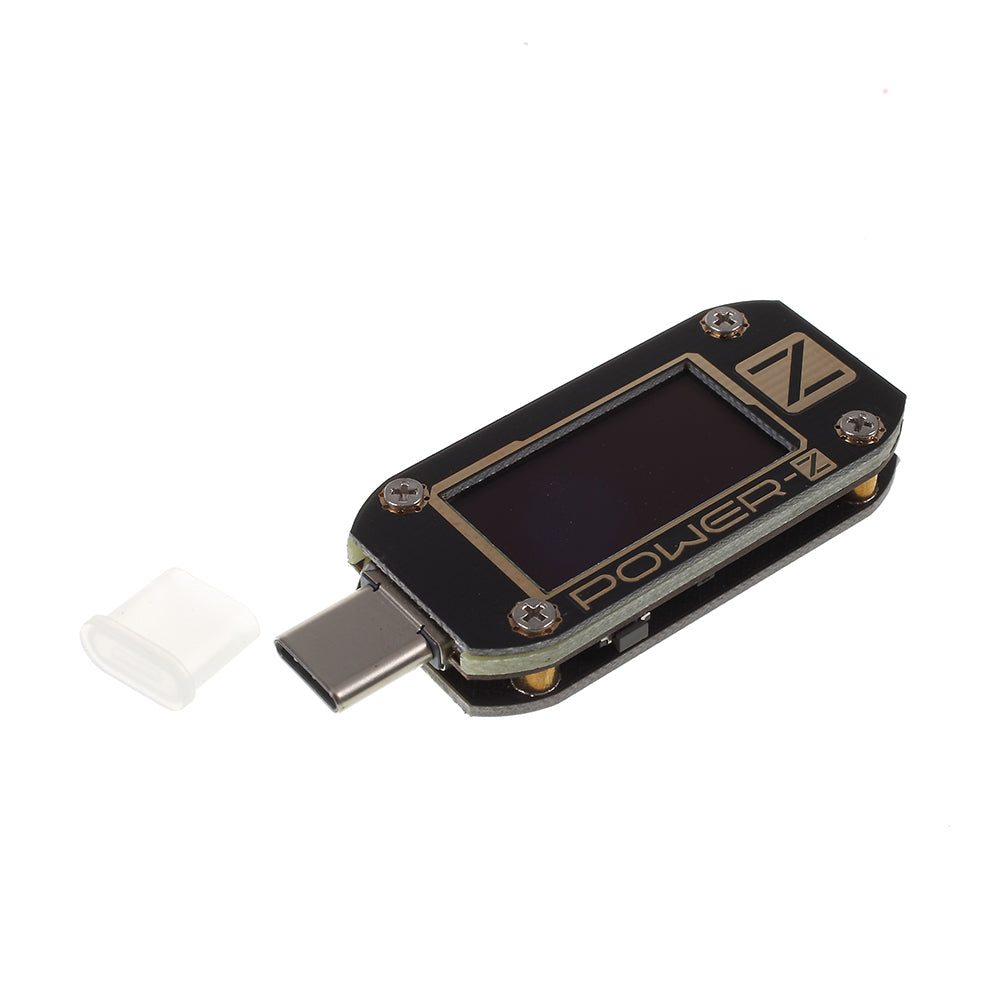 POWER-Z USB PD Tester Quick Charger Voltage Current Ripple Dual Type-C ...