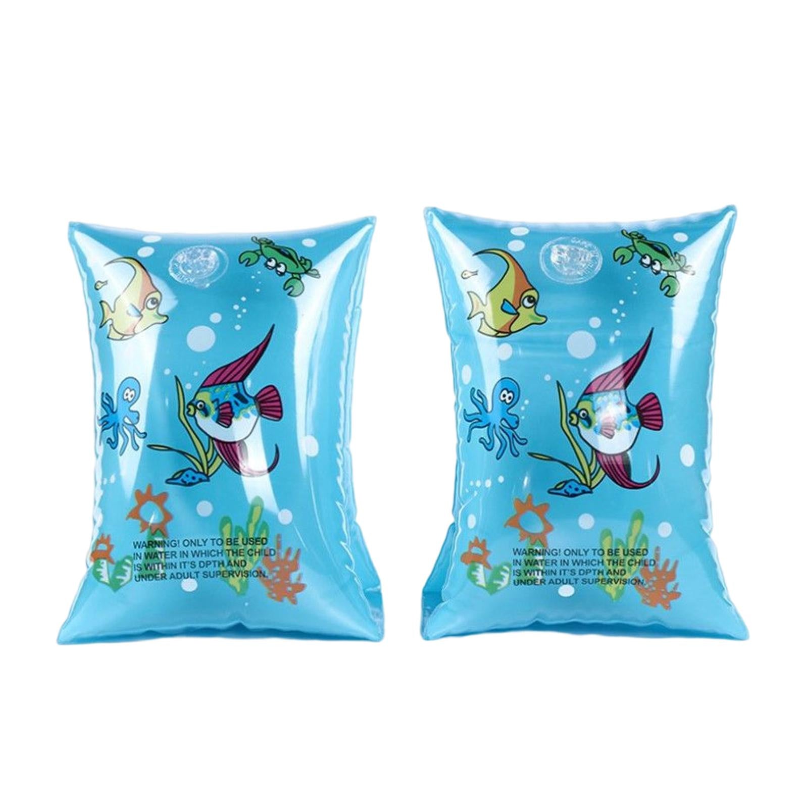 2 Pieces Adult Inflatable Armbands for Kids Tube Child Pool Wear Swimm ...