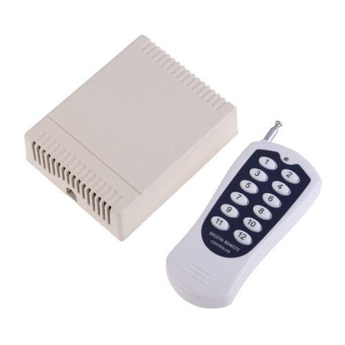 DC 12V 12CH Channel Wireless RF Remote Control Switch Transmitter+ Rec ...