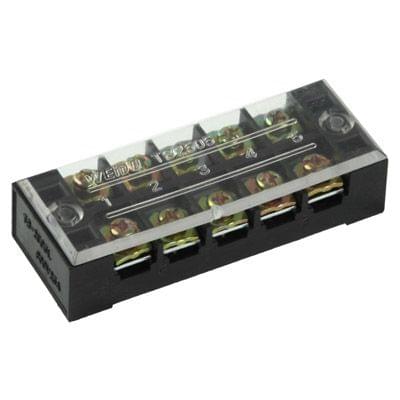 TB-2505 600V 25A Double Row 5 Position Terminal Connector (25A / 5P ...
