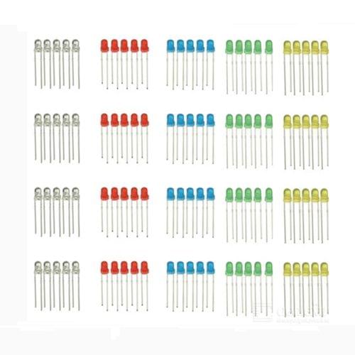 Universal DIY Assorted LED Kit for Arduino Raspberry Pi - COLORMIX ...
