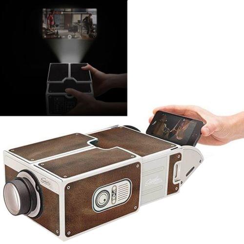 Cardboard Smartphone Projector 2.0 / DIY Mobile Phone Projector Portab ...