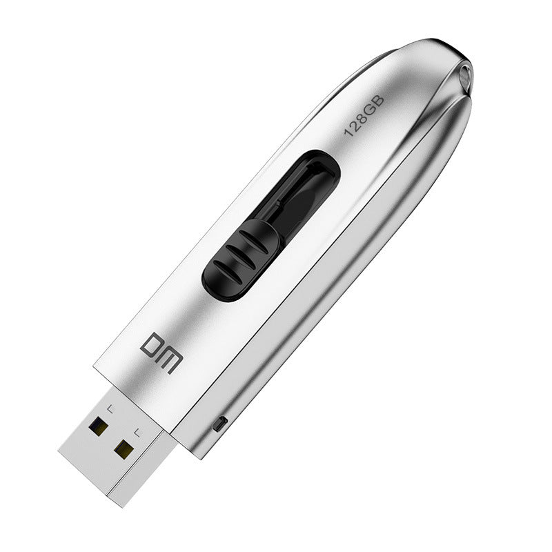 DM FS220 128GB Portable USB3.1 Hard Drive Push-pull Flash Disk Externa ...