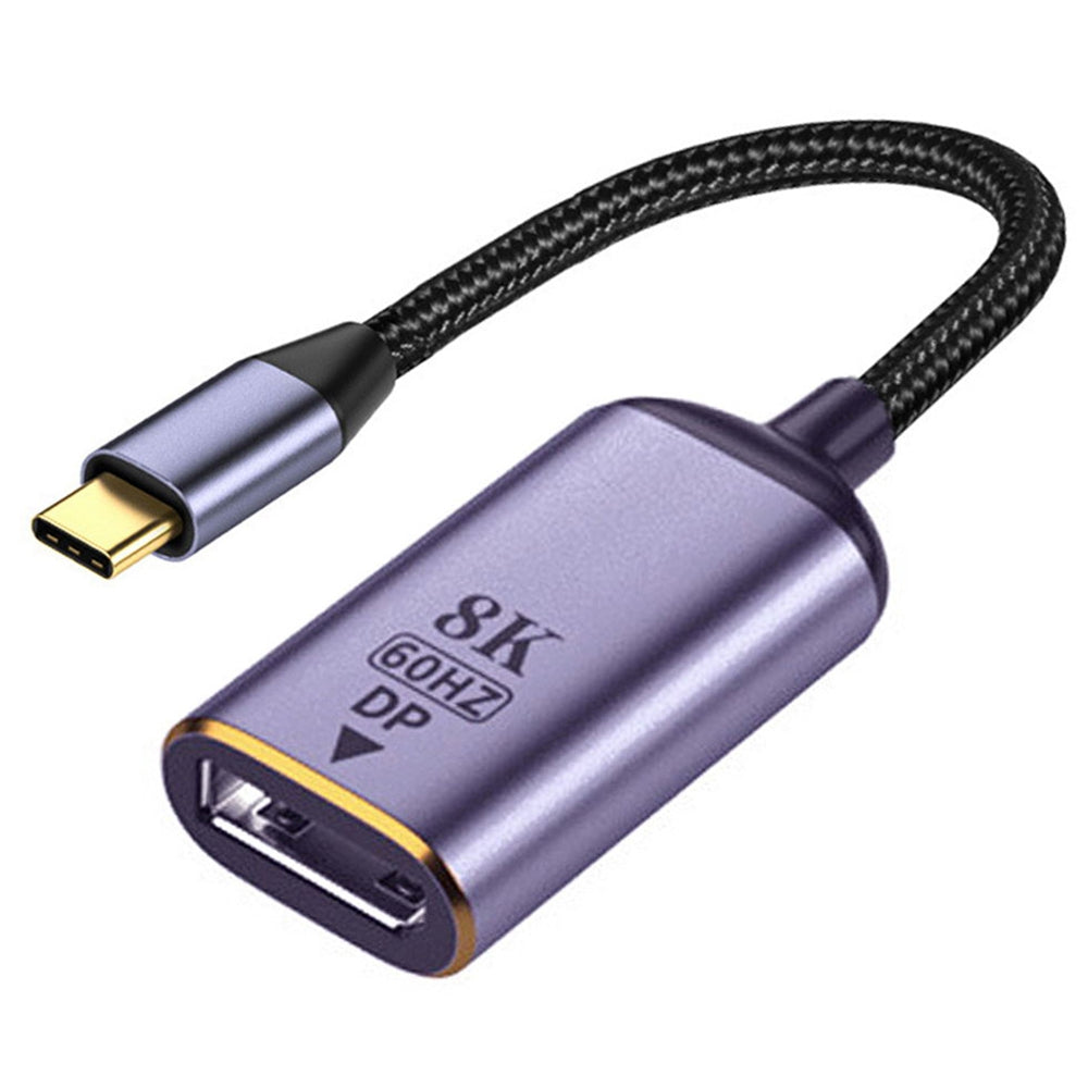 UC-006-D8K USB-C to DP Cord Type-C to Displayport DP Female Cable Adap ...