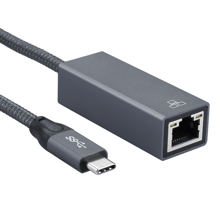 USB Type-C to RJ45 Gigabit Ethernet Adapter 10/100/1000Mbps Network Ad ...