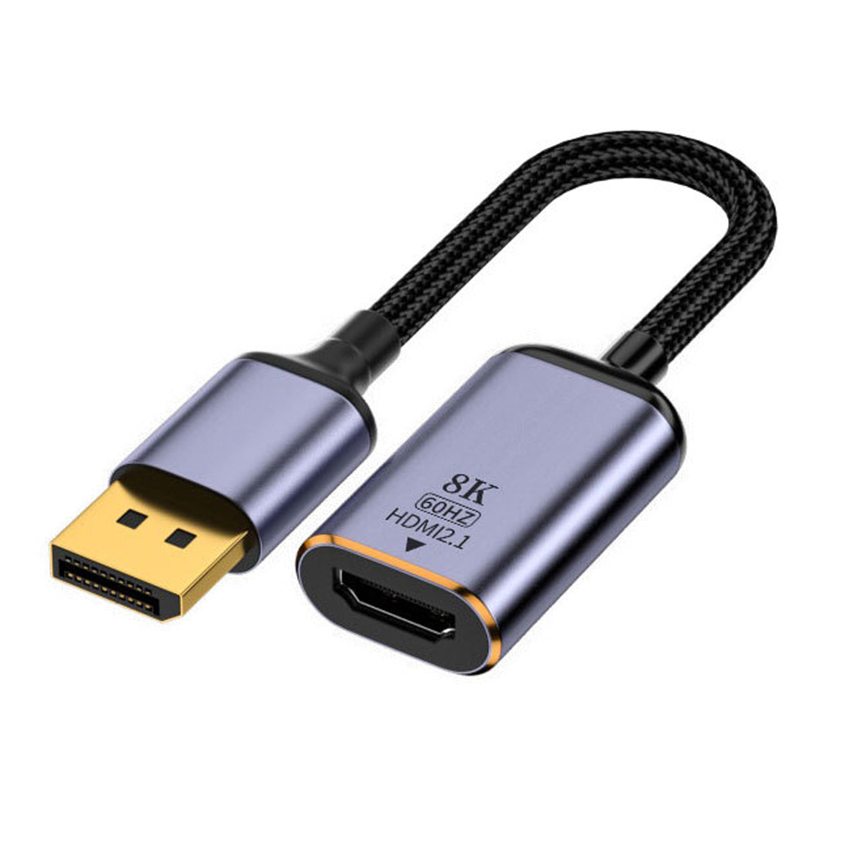 DP-056-DPF DisplayPort 1.4 to HDMI 2.1 Display 8K UHD 4K DP to HDMI Ma ...