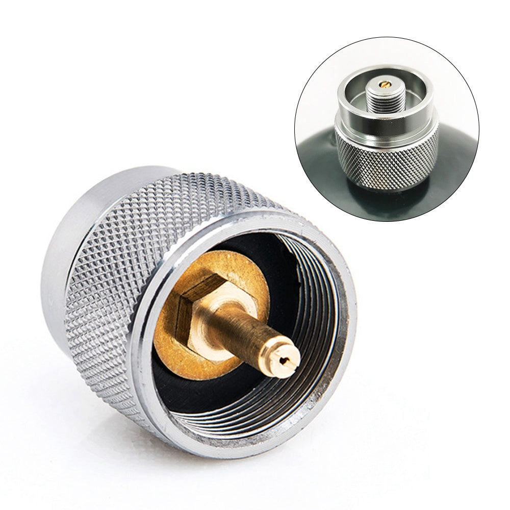 WSS-707 Outdoor Camping Stove Gas Tank Adapter American Standard Propa ...