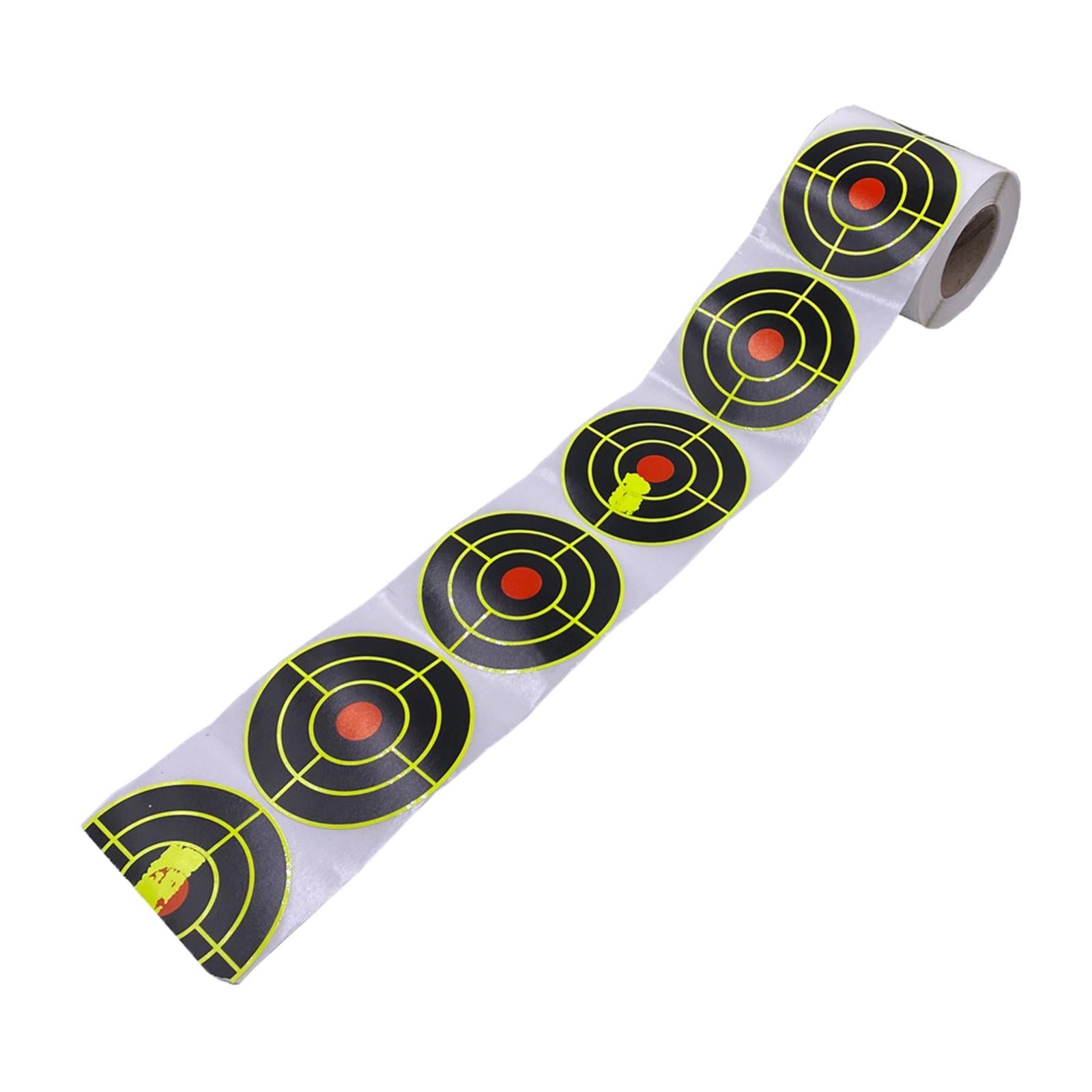 100 Pieces Splatter Targets Reactive Target Shooting Exercise Self Adh ...