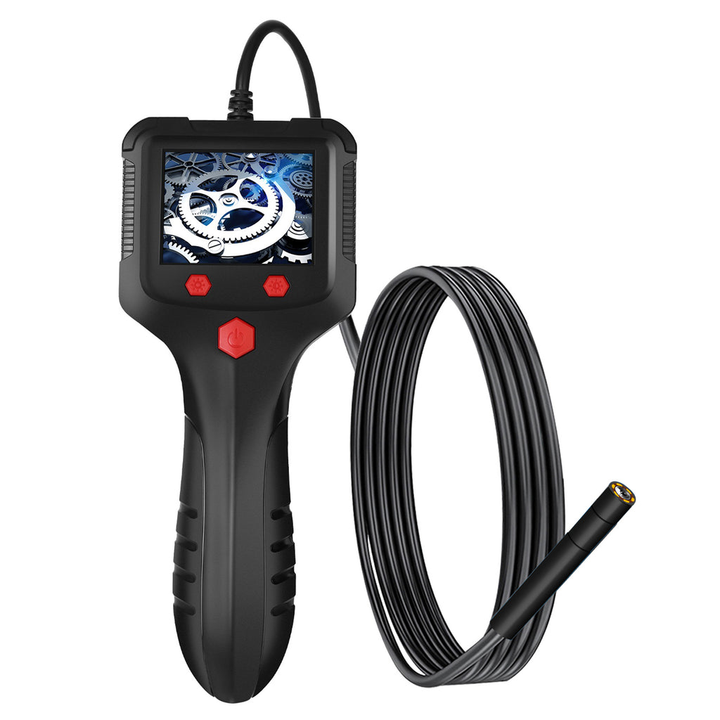 P100 10m Rigid Cable, Car Inspection 1080P Inspection Borescope 5.5mm ...